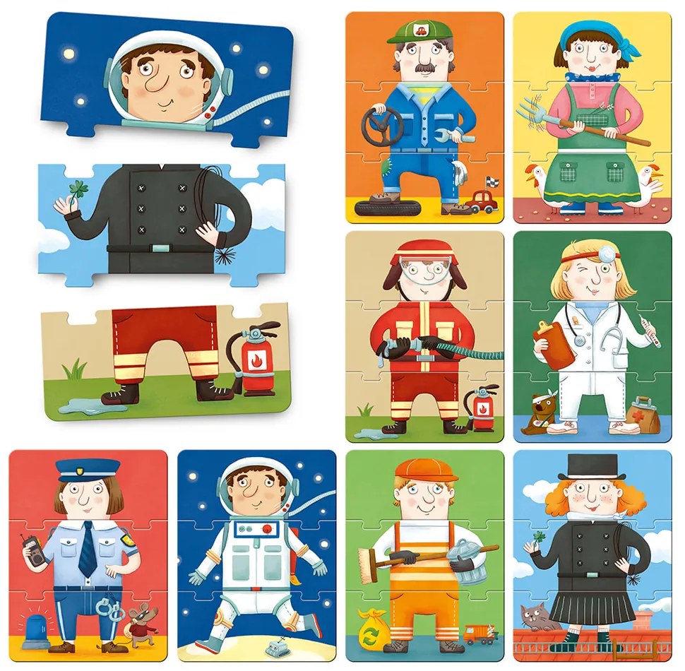 Magellan Moje maxi mix puzzle Práce