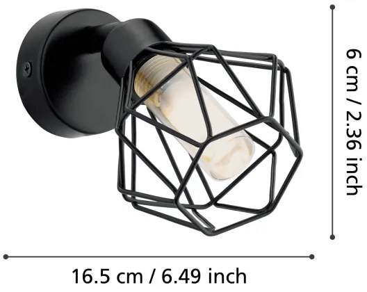 Eglo 32765 - LED Nástěnné bodové svítidlo ZAPATA 1xG9/3W/230V