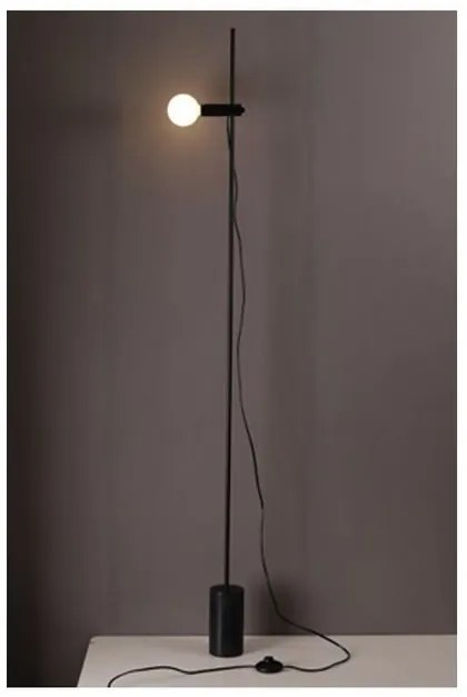 ACA DECOR Stojací lampa HERA max. 40W/E14/230V/IP20, černá