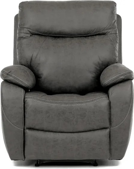 Polohovací křeslo šedé TV-4092 GREY3
