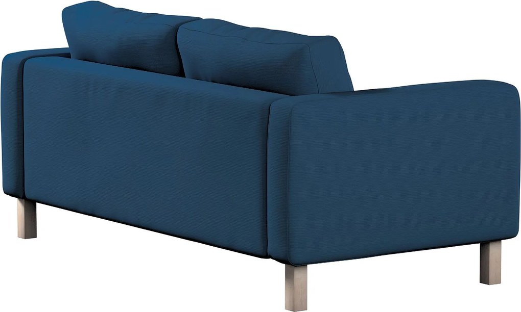 Potah na pohovku IKEA Karlstad 2-místná, nerozkládací, krátký barva tmavě modrá