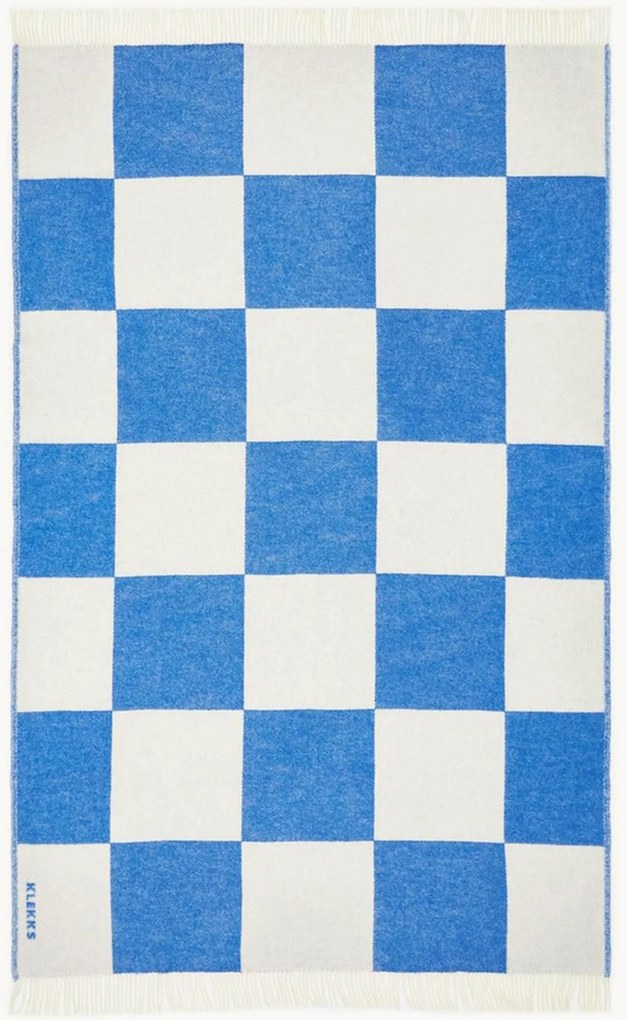Vlněný pléd's třásněmi Klekks No. 2