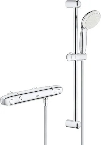 Thermostatic shower set