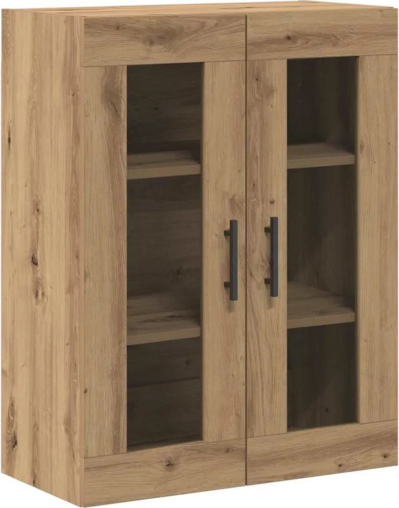 Vysoký bufet 2 ks Artisanový dub 69,5 x 34 x 180 cm 3403196