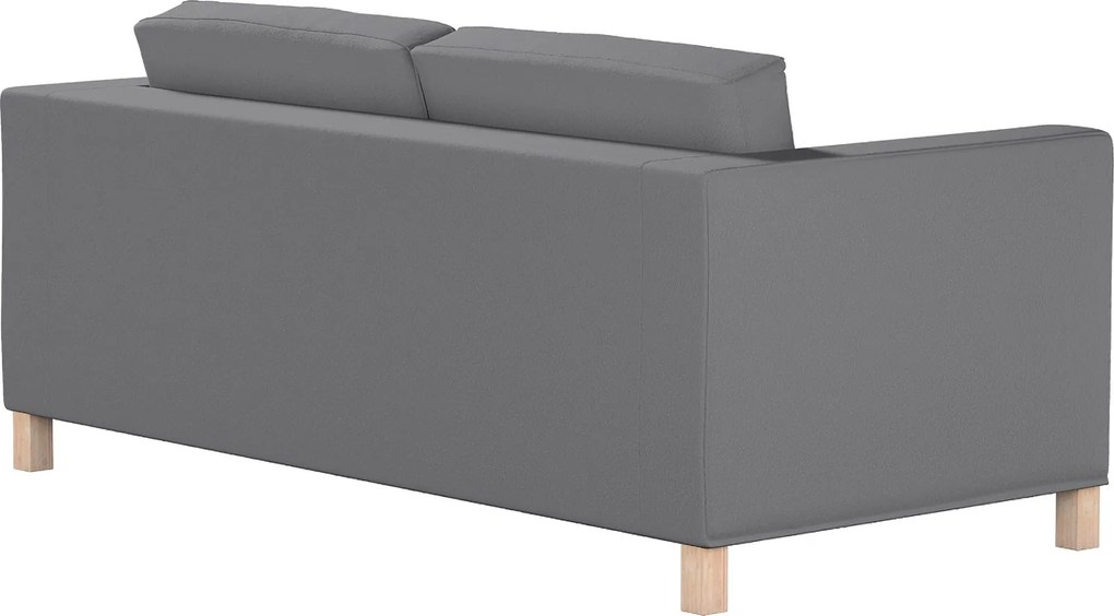 Potah na pohovku IKEA Karlanda rozkládací, krátký barva šedá látka pletený vzor