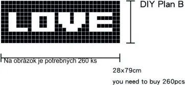 Nálepky na stěnu samolepky srdce I SENTOP FA-501 FA501