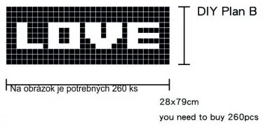 Nálepky na stenua samolepky srdce I SENTOP FA-501 FA501