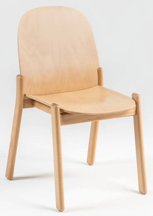NOTI - Dřevěná židle NORDIC