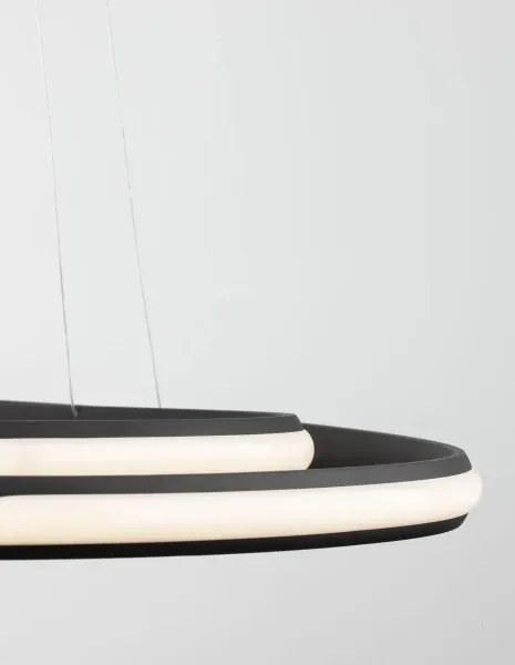 LED lustr Aries 59 černé