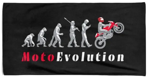 Osuška Moto Evolution (Velikost osušky: 100x170cm)