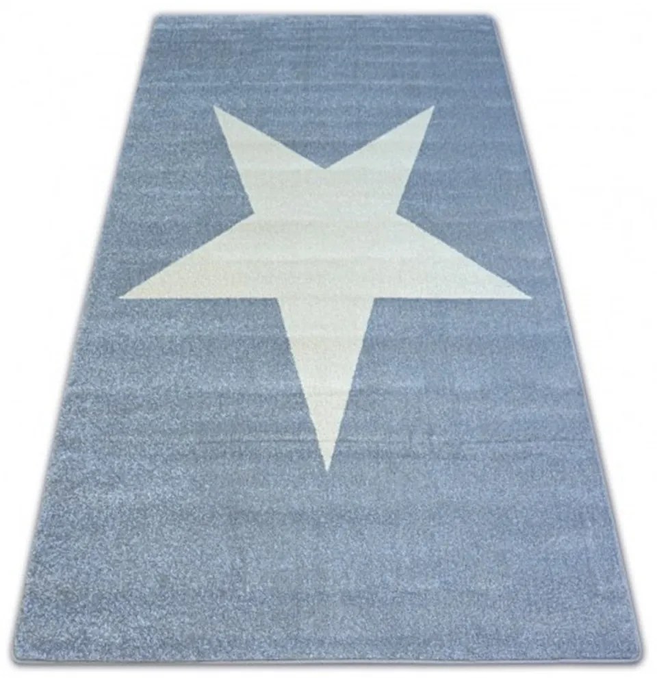 Kusový koberec Hvězda šedý, Velikosti 140x190cm