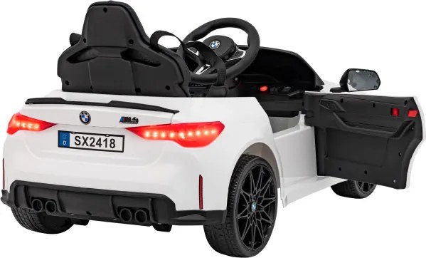 Elektrické autíčko BMW M4 bílé