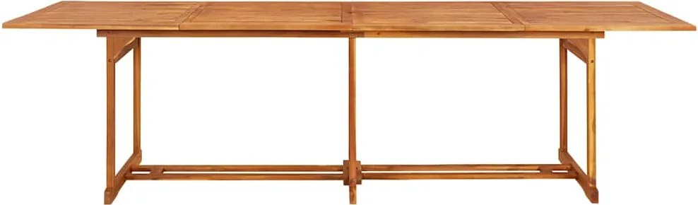 13dílný zahradní jídelní set 280x90x75cm masivní akáciové dřevo 3086993