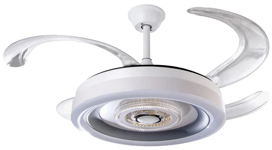 LED Stmívatelný stropní ventilátor LED/60W/230V + dálkové ovládání