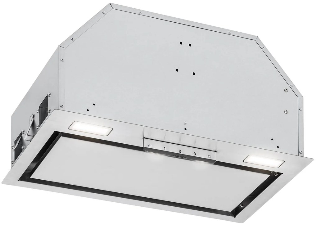 Klarstein Digestoř Camila vestavná 60 cm 369 m³/h LED Touch nerezová ocel
