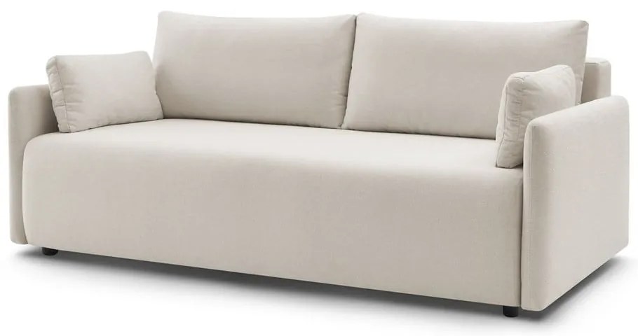 Béžová rozkládací/s úložným prostorem pohovka 211 cm Marcel - II. jakost – Bobochic Paris
