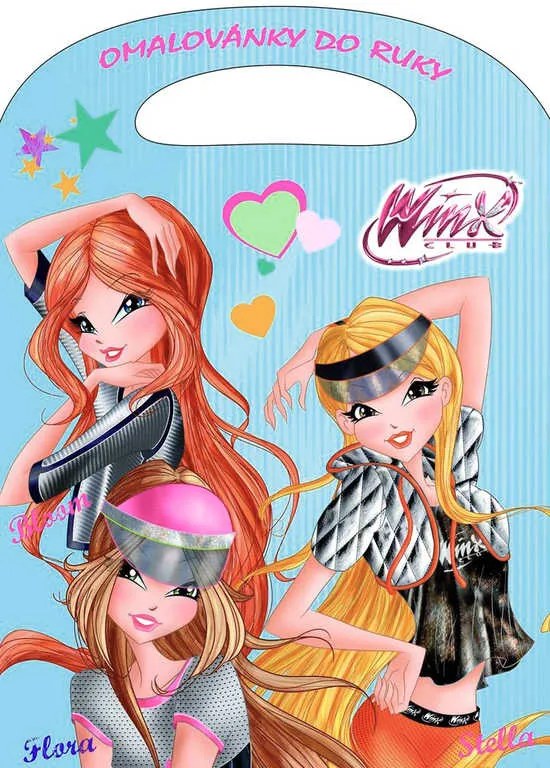 AKIM Omalovánky do ruky A4 Winx Club Fashion 706410