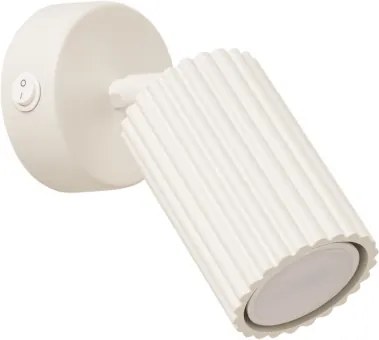 Nástěnné svítidlo SOLLUX KARBON krémová GU10 1x10W bez žárovky SL.1598