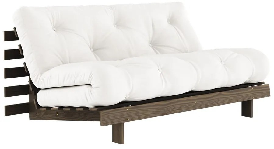 Bílá rozkládací pohovka 160 cm Roots – Karup Design