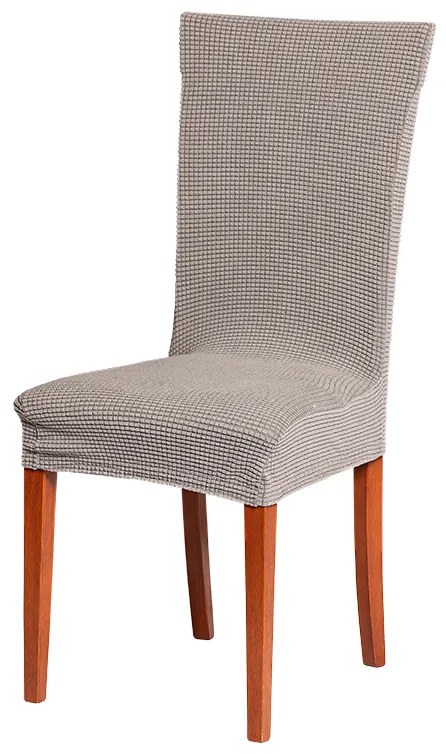 Potah na židli elastický MENČESTER světle šedý TiaHome