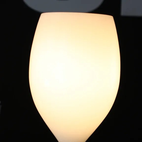 Retro stojací lampa Izza bílé