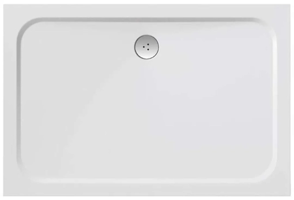 Ravak Galaxy Pro Chrome - Sprchová vanička Gigant Pro-100 Chrome, 120x90 cm, bílá XA04G701010