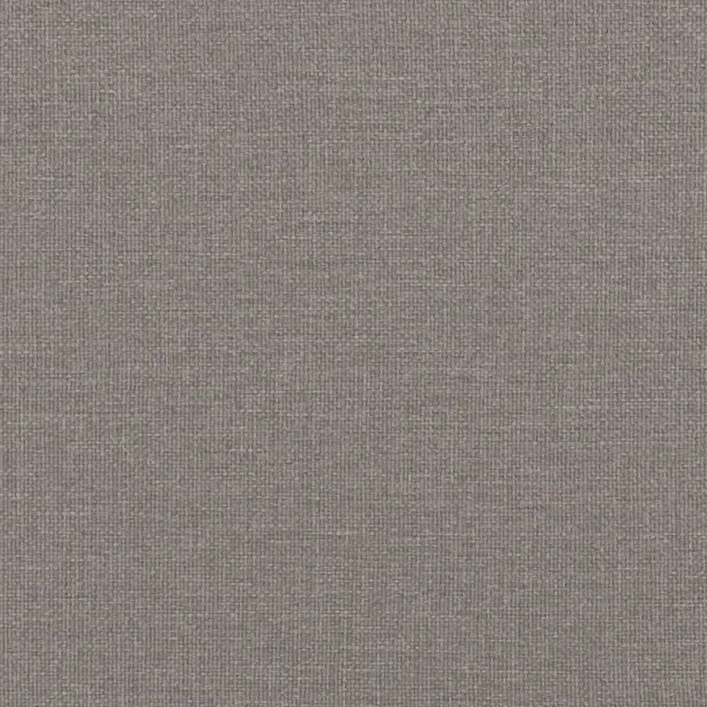 3místná pohovka s podnožkou taupe 180 cm textil 3201096