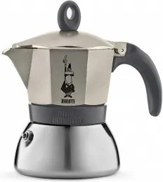 Bialetti Moka Induzione 3, šedá