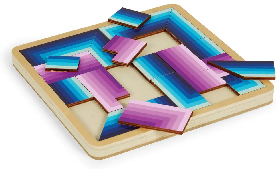 Galison Dřevěné puzzle Jonathan Adler Nekonečno 22 dílků