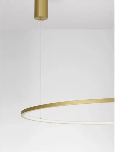 Závěsné LED svítidlo NOVA LUCE TARQUIN 59W 3000K 9345610 stmívatelné Triac