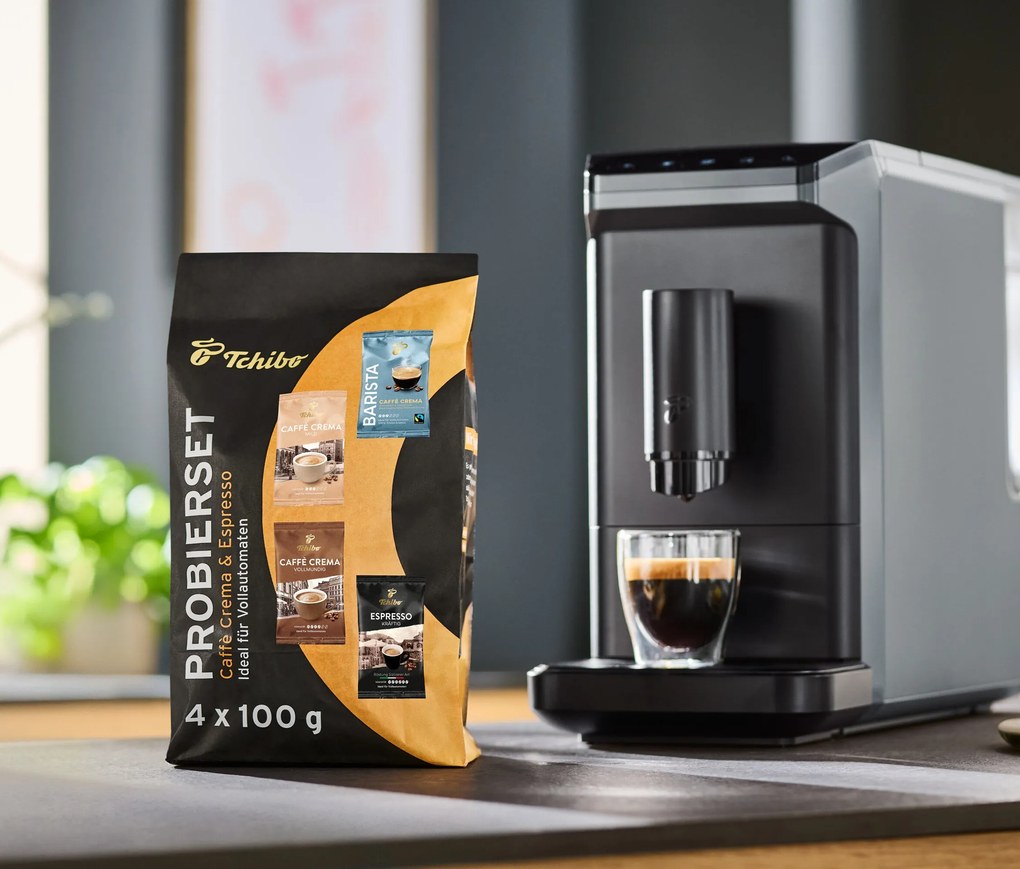 Tchibo - Plnoautomatický kávovar »Esperto mini« - barva: schwarz