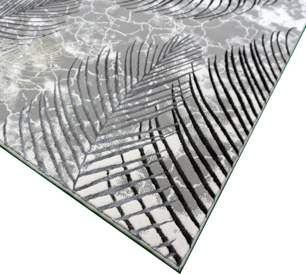 BE Koberec Esprit 3610 GREY - šedý obdélníkový Rozměr: 60x100 cm