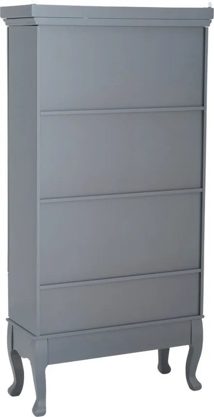 Šedá závěsná vitrína z MDF 85x170,5x35 cm Prato – Ellos Home