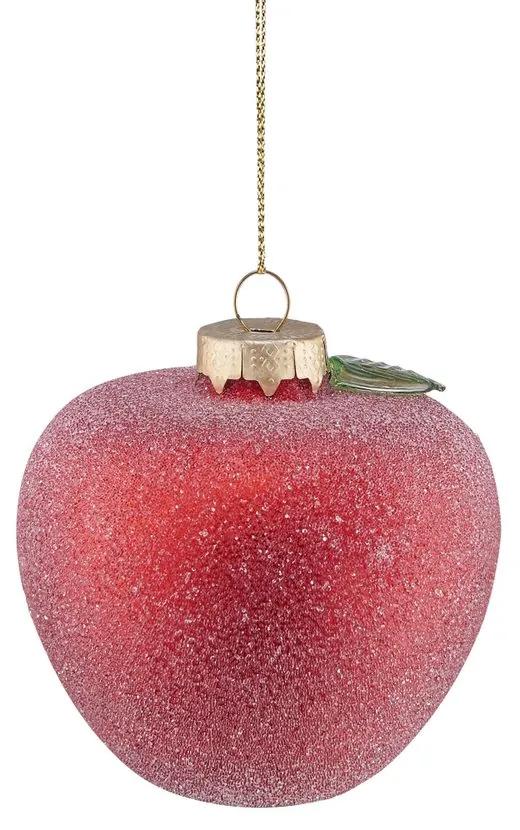 Butlers HANG ON Vánoční ozdoba jablko 8 cm