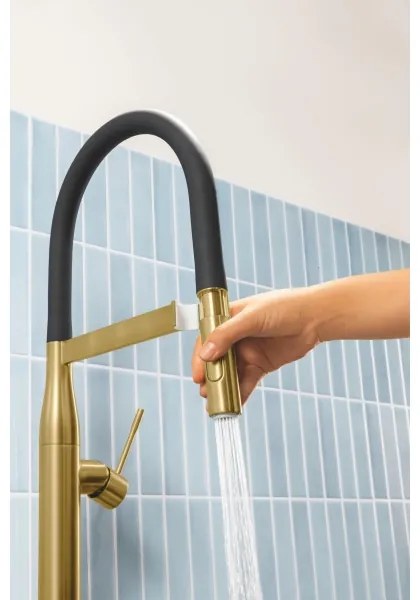 GROHE 30294GN0 - Dřezová baterie ESSENCE zlatá