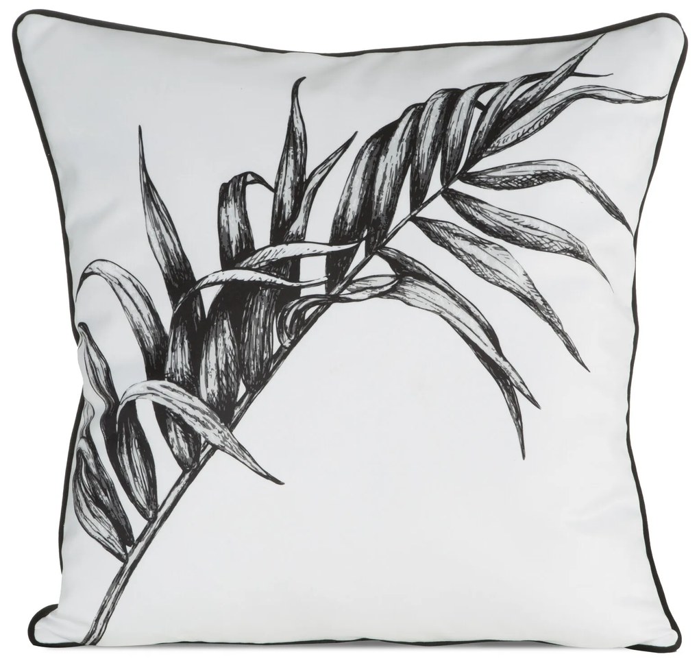 DEKORAČNÍ POVLAK NA POLŠTÁŘ PREMIUM PALOMA 60X60 CM LISTY