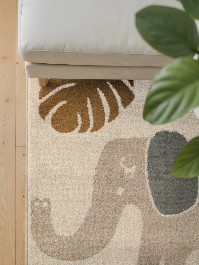 Hanse Home, Dětský koberec Adventures 106213 Cream Multicolor, 160x235, vícebarevná, dětský pokoj
