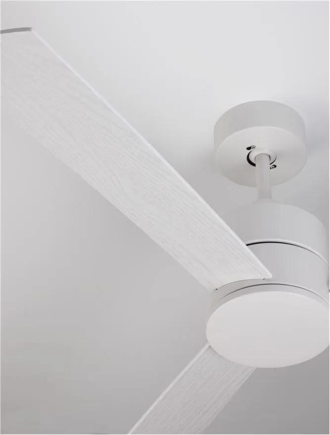 Nova Luce Stropní ventilátor AXEL Barva: Bílá