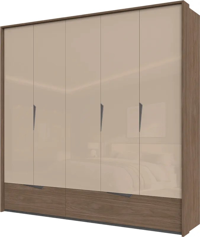 Šatní skříň P52A/LF - 232 × 226 × 60 cm