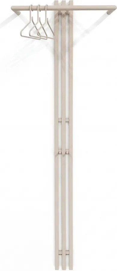 Taupe ocelový nástěnný věšák 65 cm Senza – Spinder Design