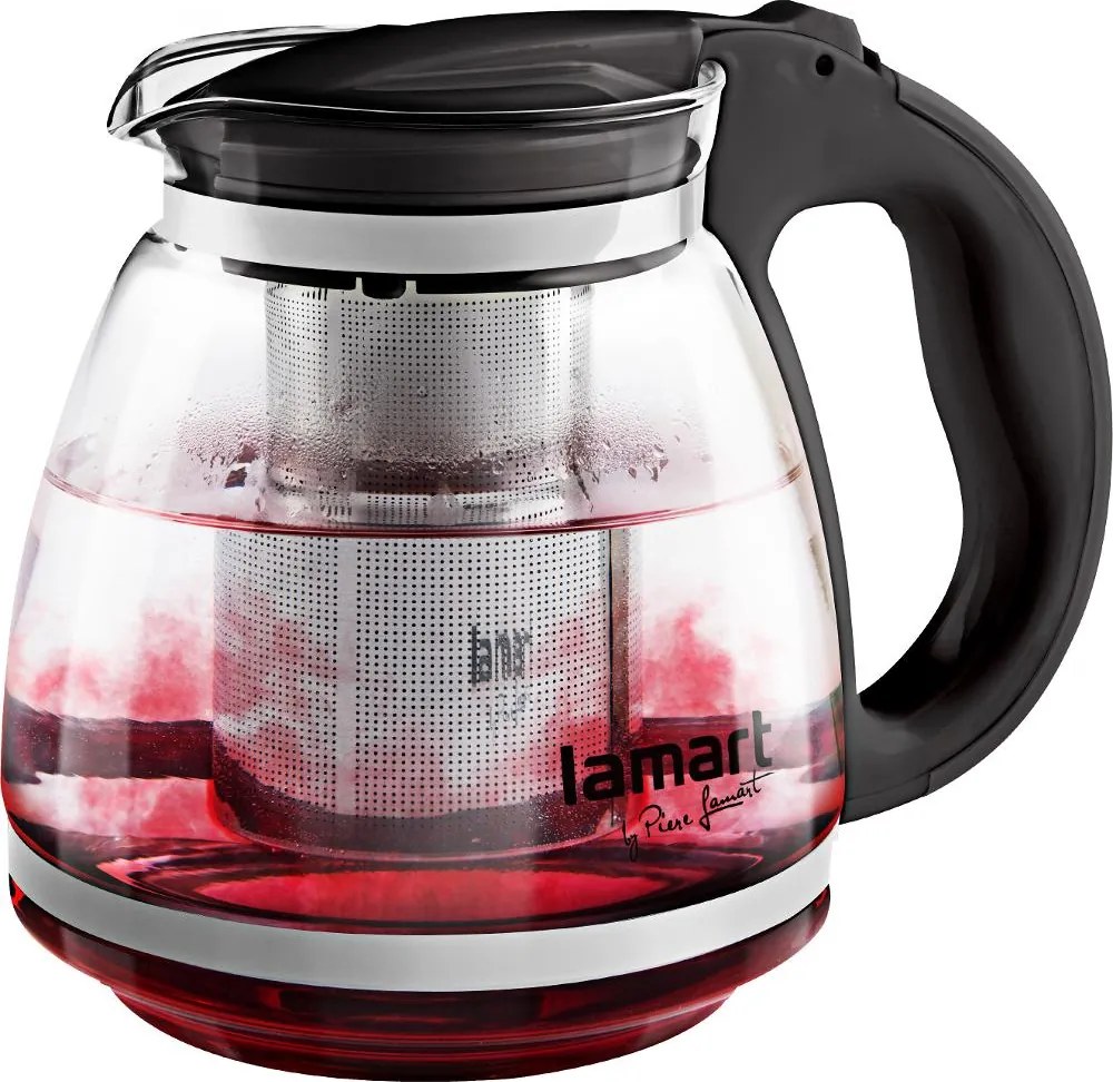Lamart LT7027 VERRE - konvice 1,5l, černá