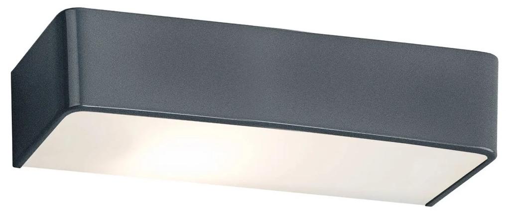 Nástěnné světlo Rauma, šedá, šířka 40 cm