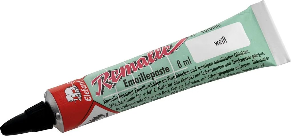 Aqualine Aqualine, REMALLE opravný smalt, 8 ml, bílá, REM0