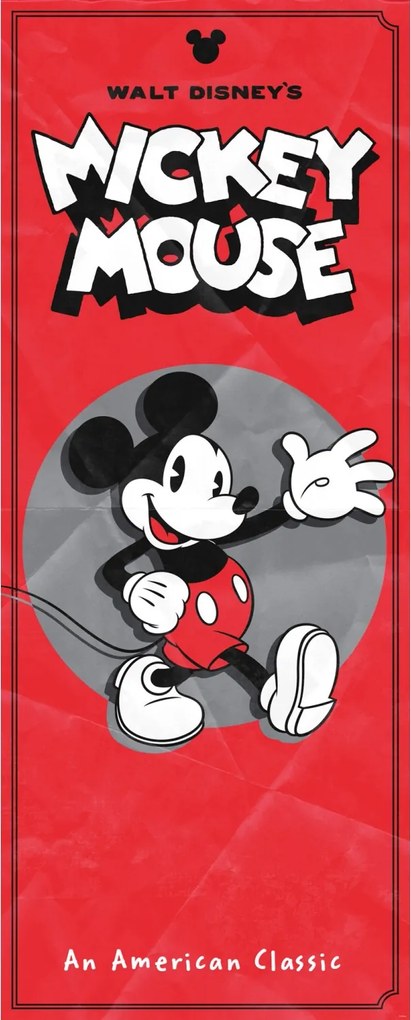 Komar Vliesová fototapeta Mickey American Classic 100 x 250 cm