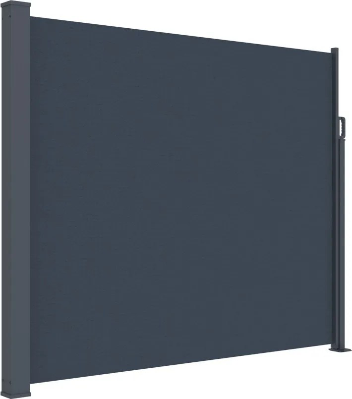 Boční markýza G21 160x300 cm zatahovací, antracitová
