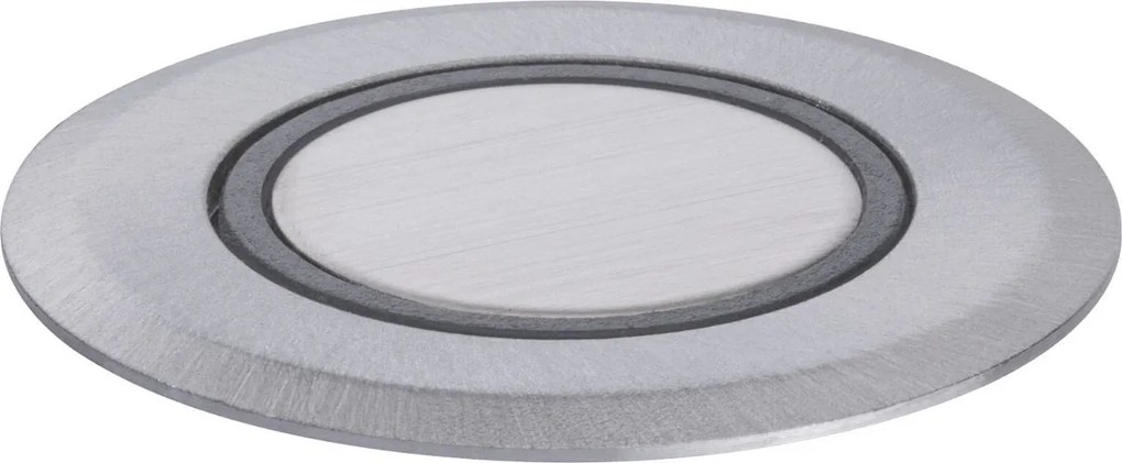 P 94727 LED zemní svítidlo zlaté světlo neláká hmyz IP67 kruhové 50mm 2200K 2,2W 230V hliník umělá hmota/kov - PAULMANN