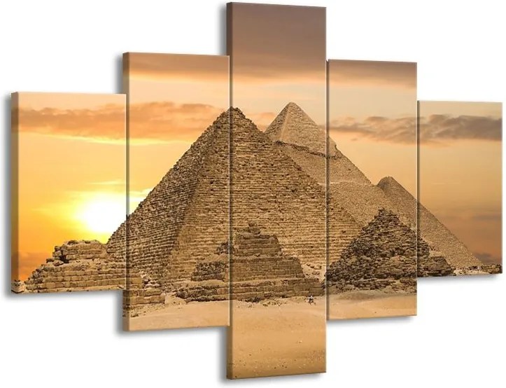 Pyramidy v Egyptě 100x70 cm