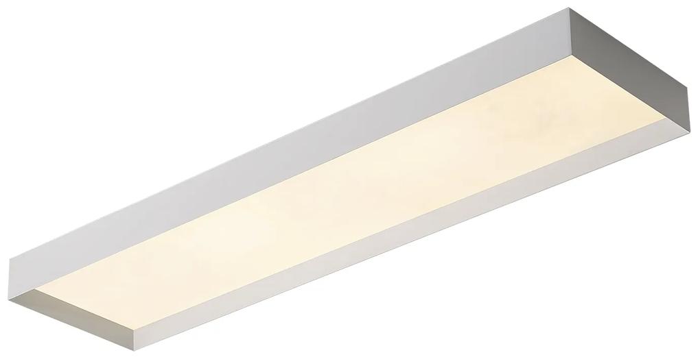 ACB Iluminacion Stropní LED svítidlo MUNICH, š. 120 cm, 55W, CRI90 Barva: Černá, Teplota světla: 4000K - denní bílá, Stmívání: DALI/PUSH