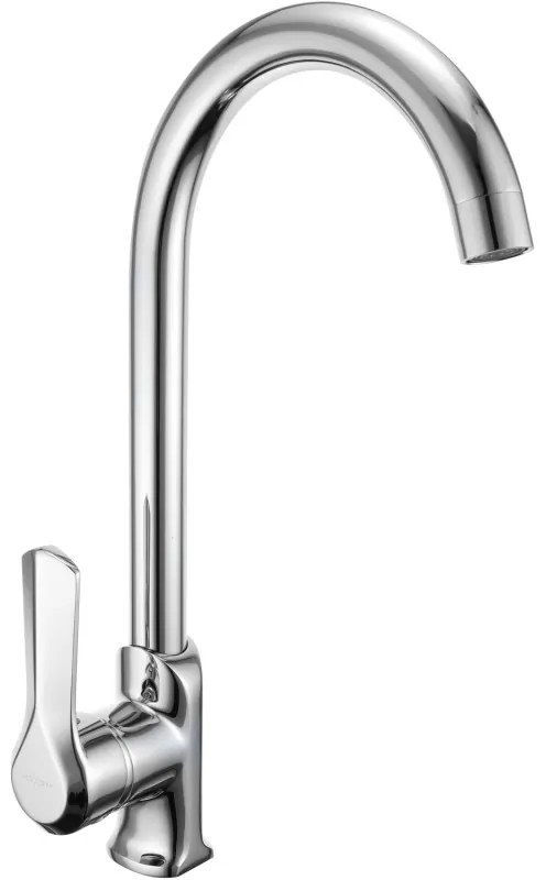 Mexen SABRE - Vysoká umyvadlová baterie - dřezová, Chrom, 72190-00