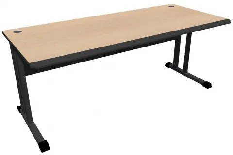 Kancelářský stůl Expres 160x80 cm PUR hrana - CL1016PUR - 3D1366